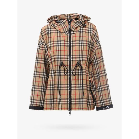 Burberry | Jackets & Coats | Burberry Woman Jacket With Traditional ...